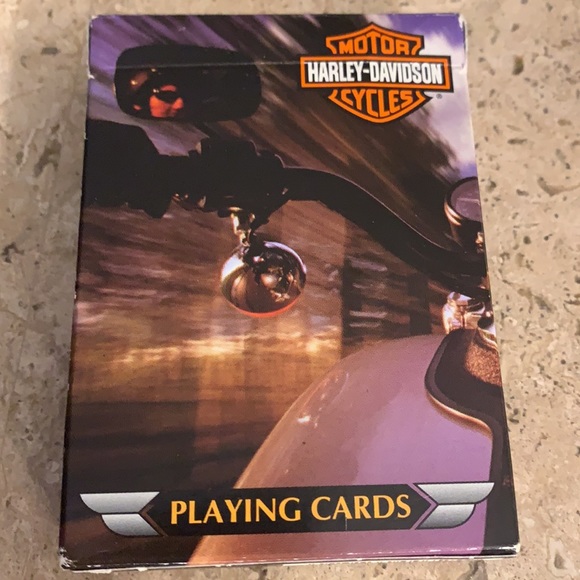 Harley-Davidson | Games | Harley Davidson Playing Cards Tin 2 Harley ...
